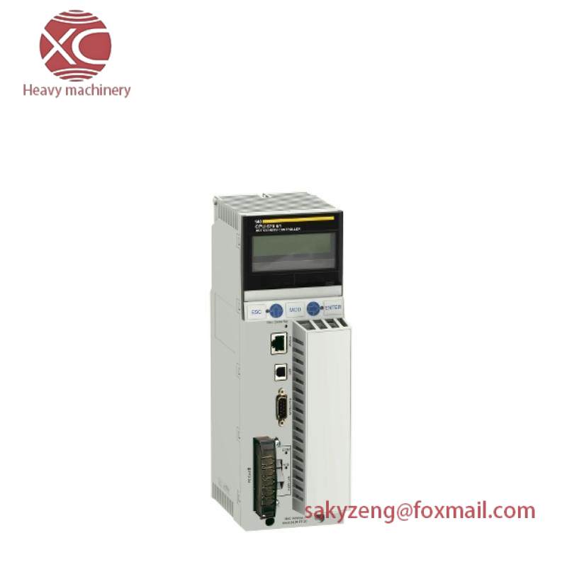 Schneider Electric 140CPU67861 Unity Hot Standby Processor with Single Mode Ethernet, Advanced ...